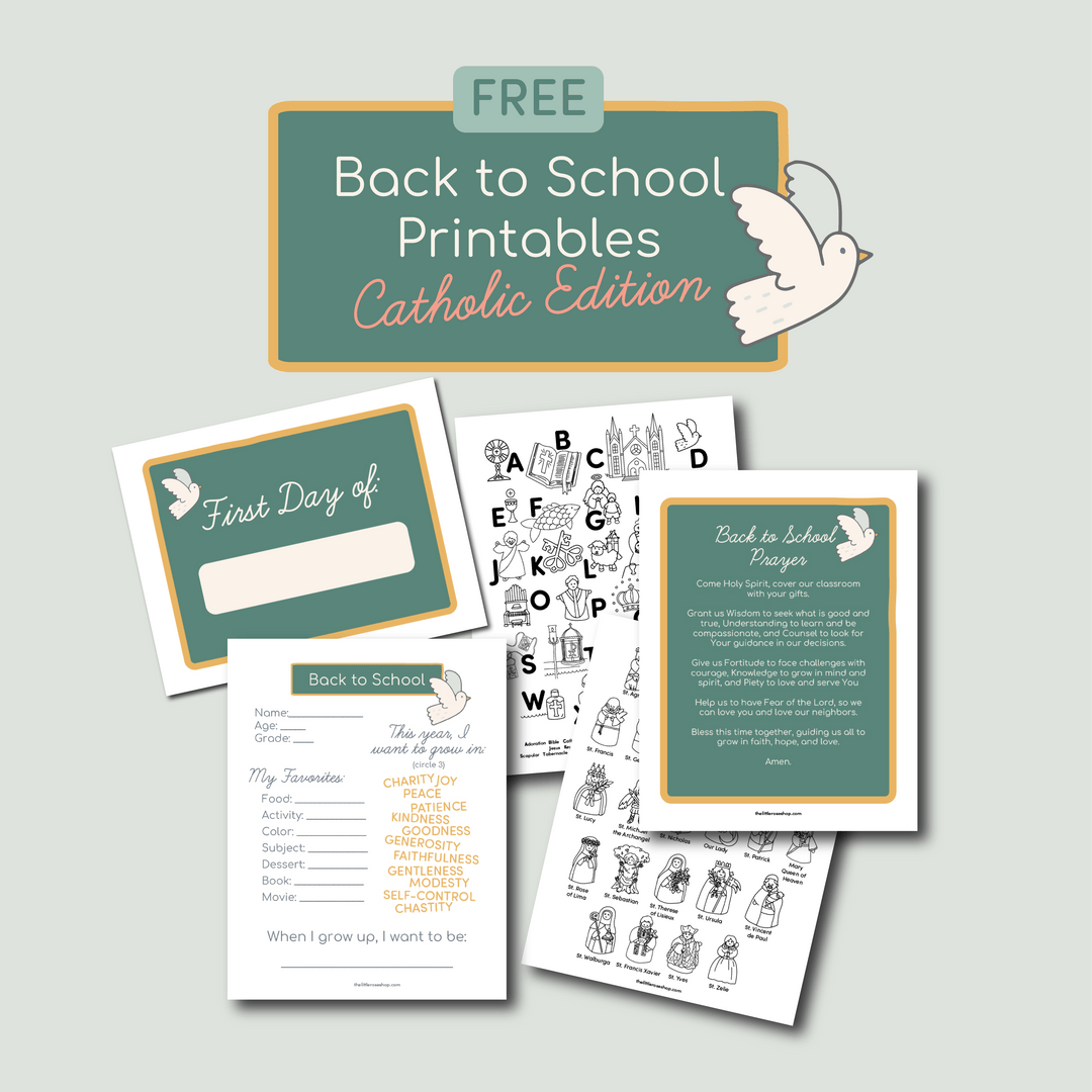 Catholic Resources Freebie Vault for Everyone's Use