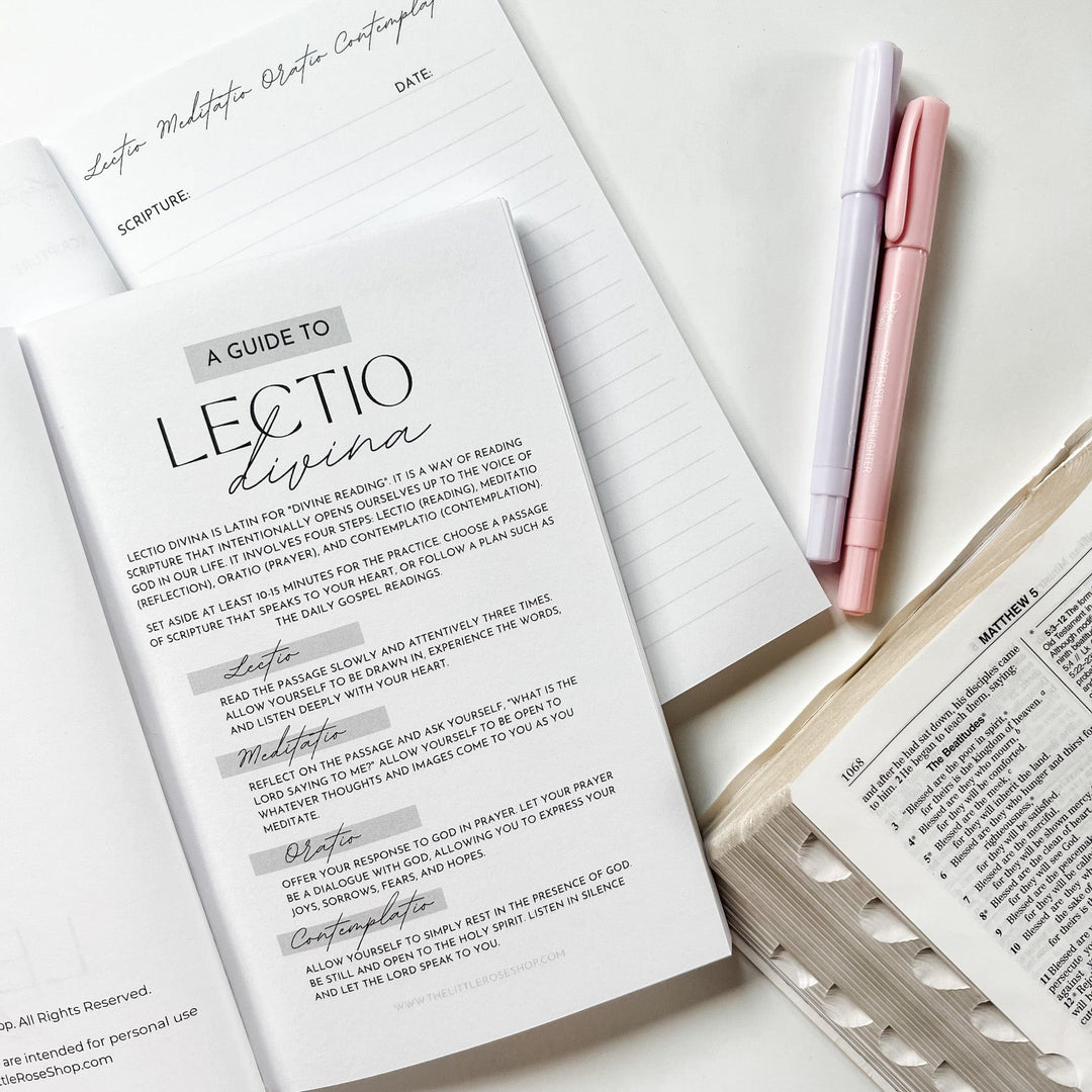 Lectio Divina Journal for Personal Reflection and Growth