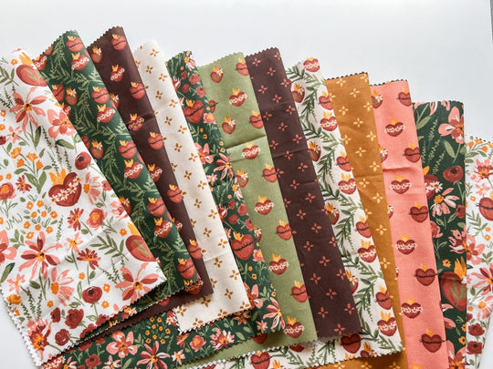 Little Rose Catholic Fabric for Unique Creations